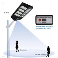 China Weather Resistant Integrated Solar Street Light IP67 All in One Solar Street Light 480W for sale