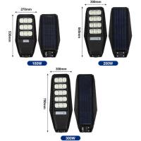 China 100W Waterproof Solar Powered LED Street Light With Auto Intensity Control for sale