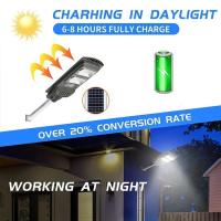 China 120W Outdoor ABS Intelligent  60W Solar-Powered Motion Detection Lighting Solution for sale