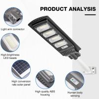 China 120W LED Solar Street Light Waterproof IP67 Outdoor Solar Panel Road Light for sale