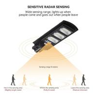 China IP67 Integrated Solar Street Light 240w Motion Sensor LED Street Light for sale
