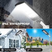 China 180W Solar-Powered Motion-Activated ABS Outdoor Intelligent Street Lighting System for sale