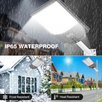 China ABS LED Solar Integrated Lamp 300W LED Solar Street Lights With Motion Sensor for sale