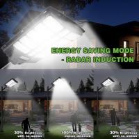 China ABS Integrated Solar Street Light 480W Solar Powered Street Light With Motion Sensor for sale