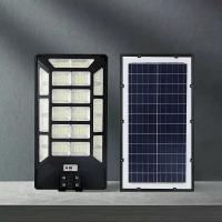 China 100W Solar Street Light with an Inbuilt Battery and Motion Sensor Designed for sale