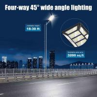China 100W Solar Street Light with an Inbuilt Battery and Motion Sensor Designed for sale