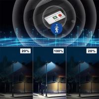 China 100W Solar Street Light with an Inbuilt Battery and Motion Sensor Designed for sale