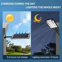 China All in One Solar Street Light 100w Inbuilt Battery with Motion Sensor for Road for sale