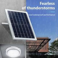 China Square No Flicker Solar Ceiling Light 200W Solar System Ceiling Light For Villa for sale