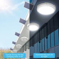 China Mosquito Proof LED Solar Ceiling Light With 12W Power And 60 LED Chips for sale