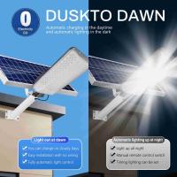 China Full Screen Three Sides Split Solar Street Lights Outdoor Waterproof for sale