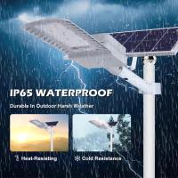 China Waterproof Full Screen Split Solar Street Light 100w Price for sale