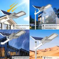 China Cool White Solar Powered LED Street Lights 5054 IP67 Waterproof Solar Street Light for sale