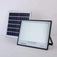 China Four In One Solar Powered Landscape Lights IP67 Solar Powered Flood Lights With Remote for sale