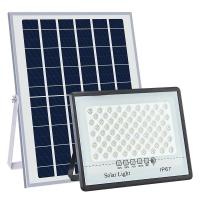 China Cool White Outdoor Solar Powered Garden Floodlights IP67 With Nano Reflector Cup for sale