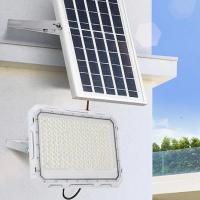China 100w Waterproof Polysilicon Solar Powered Security Light With Remote Control for sale