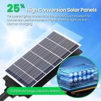 China 60w Integrated Solar Street Light With Motion Sensor Waterproof for sale