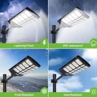 China 480W High-Performance IP65 Rechargeable Smart Solar Light with Endurance Design for sale