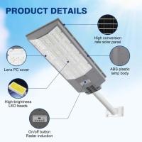 China ABS LED Solar Integrated Lamp 300W LED Solar Street Lights With Motion Sensor for sale