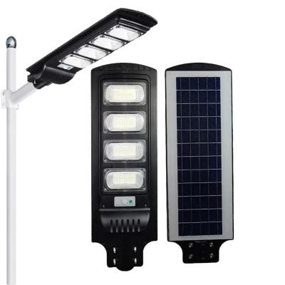 China Motion Sensing Solar LED Light IP65 Integrated LED Solar Street Lamp 60w for sale