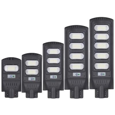 China 180W Solar-Powered Motion-Activated ABS Outdoor Intelligent Street Lighting System for sale