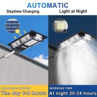 China Waterproof Integrated Solar Street Light 200w High Lumen LED Street Light With Solar Panel for sale