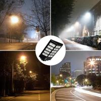 China Solar Induction Wall Lamp 600w Solar Street Light With Remote Control / Sensor Control for sale