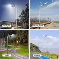 China Outdoor Garden Split Solar Street Light 240W Waterproof Solar Power Street Light for sale