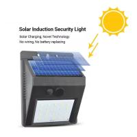 China LED Solar Wall Lamp Path Staircase Outdoor IP65 Waterproof Motion Sensor Wall Light for sale