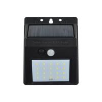 China LED Solar Wall Lamp Path Staircase Outdoor IP65 Waterproof Motion Sensor Wall Light for sale