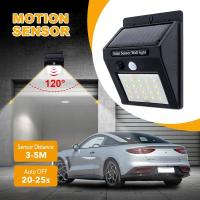 China IP65 Waterproof 6500K Solar Sensor Wall Light Modern Outdoor Retaining Wall Lights for sale