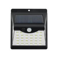 China 6500K Solar Powered Outdoor Wall Mounted Lights With Motion Sensor / Light Sensor for sale