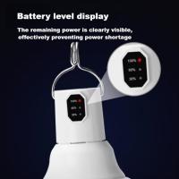 China 80W Waterproof Solar Emergency Light , Solar Emergency Bulb Lamp With Solar Charger for sale