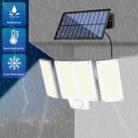 China Solar Powered Led Outdoor Security Spot Lights with Motion Sensor for sale