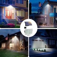 China Outdoor Solar Powered Exterior Waterproof Motion Sensor Wall Light for sale