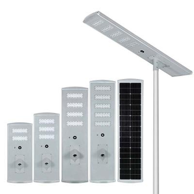 China Safety 100w, 200w, 300w Integrated Solar Outdoor Lamps, Waterproof One-piece LED Street Lamps for sale