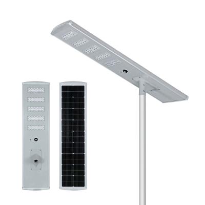 China 60W Energy Saving Street Light  Outdoor LED Integrated All in One Led Solar Street Lamp for sale
