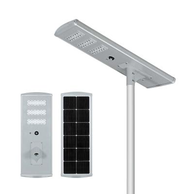 China IP65 Waterproof 90W Solar Light-emitting Diode Street Lamp, Outdoor Aluminum Body Integrated Full DC Power Street Light for sale