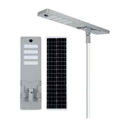 China Integrated Cold White 200W Mono-Crystalline Silicon Solar Light-emitting Diode Street Lamp for sale