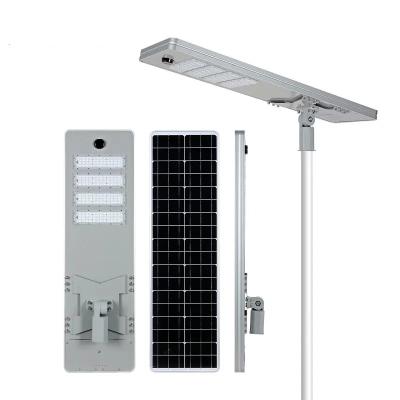 China 300W High-power Waterproof IP65 Outdoor Integrated LED Solar Street Lamp with Motion Sensor for sale