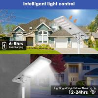 China 250W Outdoor street lamp LED garden human body sensor waterproof integrated solar lamp for sale