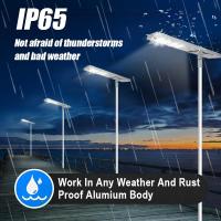 China Integrated Cold White 200W Mono-Crystalline Silicon Solar Light-emitting Diode Street Lamp for sale