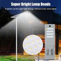 China Integrated Cold White 200W Mono-Crystalline Silicon Solar Light-emitting Diode Street Lamp for sale
