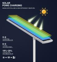 China 60W Energy Saving Street Light  Outdoor LED Integrated All in One Led Solar Street Lamp for sale