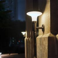 China 3.2V/8000mAh Outdoor Ip65 Waterproof Led Solar Wall Mounted Light Garden Light for sale
