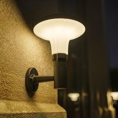China High Lumen Solar Wall Lamp Garden Decoration IP65 Waterproof Hallway Solar Lights Wall Mounted for sale