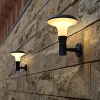 China High Lumen Solar Wall Lamp Garden Decoration IP65 Waterproof Hallway Solar Lights Wall Mounted for sale