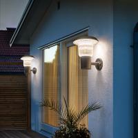 China Modern Led Solar Wall Light Architectural Lighting Solar Outdoor Wall Lamp High Efficiency 5V/4.5W for sale