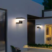 China Durable Waterproof Color Temperature 3000-6500K Aluminum Alloy Body IP65 Led Solar Wall Lights Outdoor for sale
