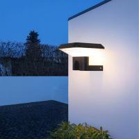 China Durable Waterproof Color Temperature 3000-6500K Aluminum Alloy Body IP65 Led Solar Wall Lights Outdoor for sale